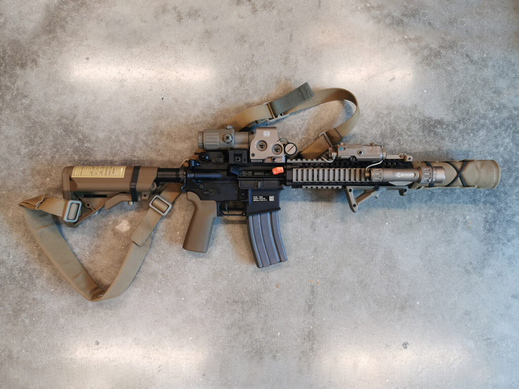 [SOLD] CQBR Block II (Colt LE6920 SOCOM) Clone Rifle – 9課 [SECTION 9]